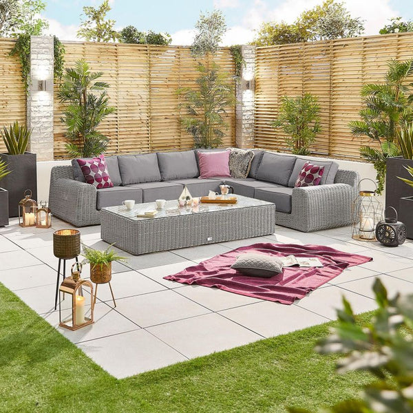 Luxor 3A Rattan Corner Sofa Set – Garden-Furniture4u